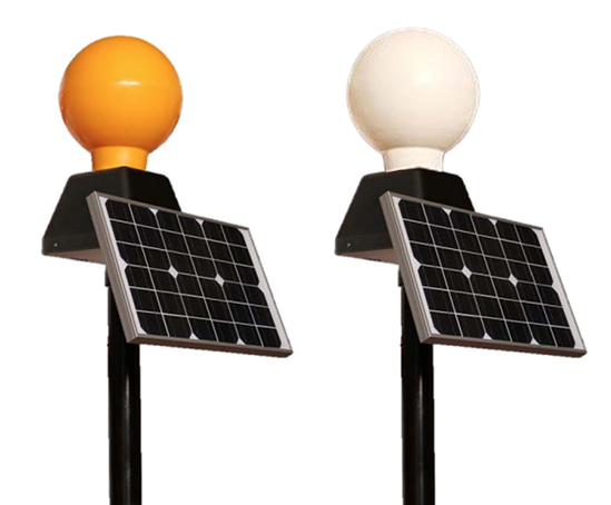 Solar-powered Belisha beacon - 100,000 hours | Street Furnishings | ESI ...