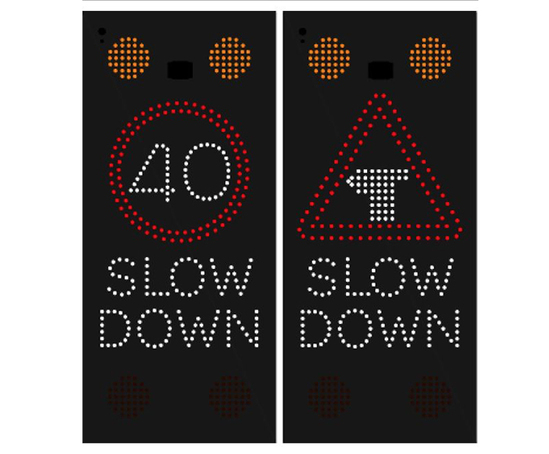 Vehicle-activated traffic signs | Street Furnishings | ESI External Works