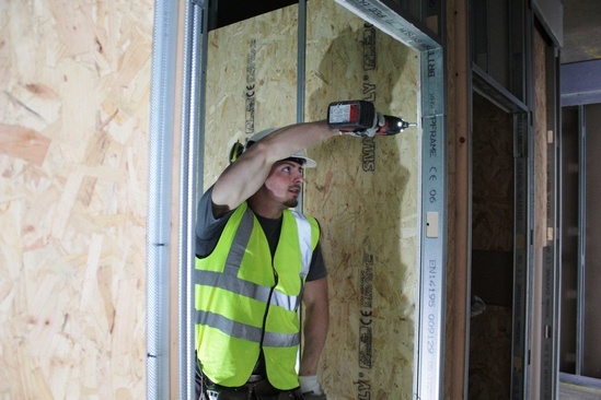 OSB engineered panels reduce install time on big build | MEDITE ...