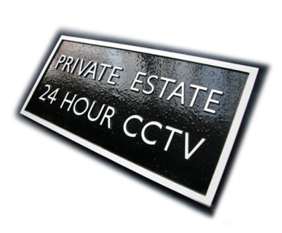 Bespoke cast aluminium plaques | Ward Signs | ESI External Works