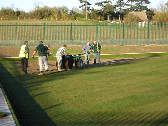 Natural sports surface construction | Baylis Landscape Contractors ...