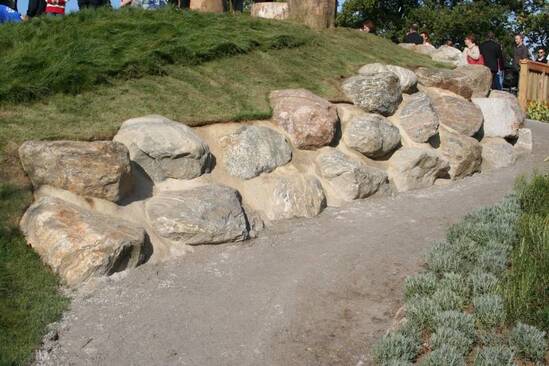 Natural stone play boulders | CED Stone Group | ESI External Works