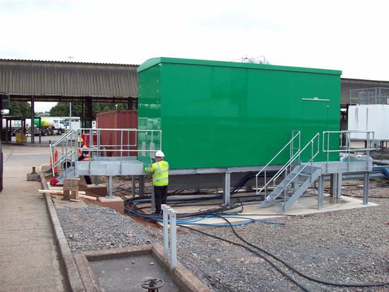 GRP bespoke plant room | Fibaform Products | ESI Building Services