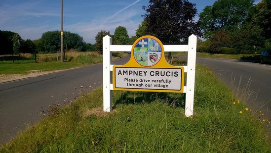 Glasdon Gateway village welcome signs | Glasdon UK | ESI External Works