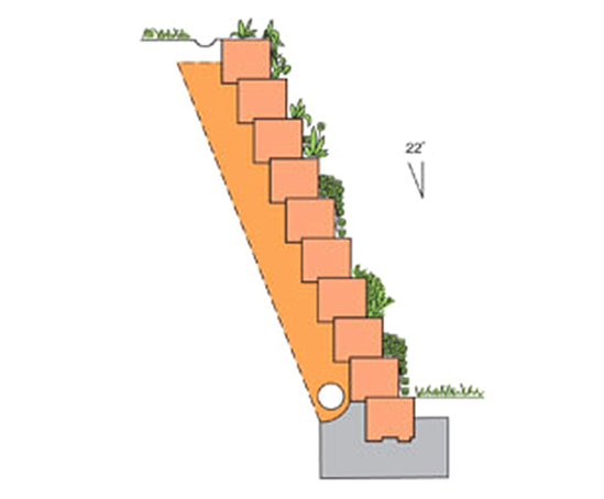 Betoflor low-height interlocking green wall system | Grass Concrete ...