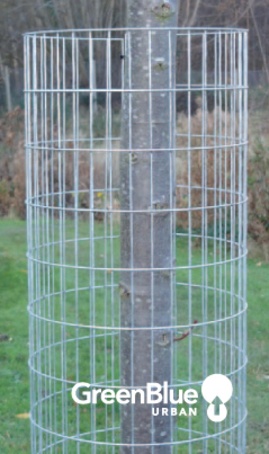 Weld mesh tree guards | GreenBlue Urban Ltd | ESI External Works
