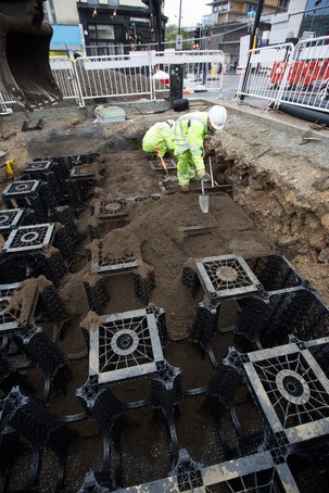 Tree pit package - Islington Archway Gyratory | GreenBlue Urban Ltd ...