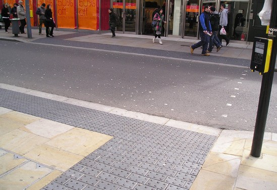 Tactile clay blister pavers | Ketley Brick Company | ESI External Works