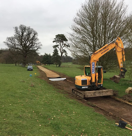 Multi-use trail construction for the National Trust | Hugh Pearl (Land ...