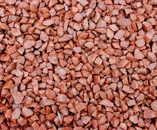 Red asphalt aggregates | Cloburn Quarry Company | ESI Building Design