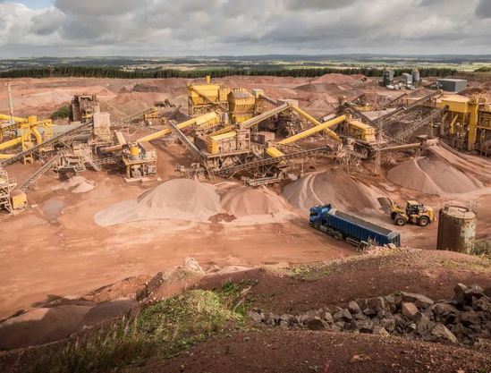 Concrete aggregates | Cloburn Quarry Company | ESI Building Design