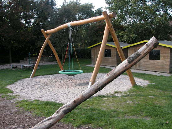 3m Height Single Point Swing 901240100R | Jupiter Play | ESI External Works