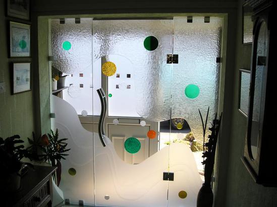 Bespoke glass doors | Creative Glass | ESI Building Design