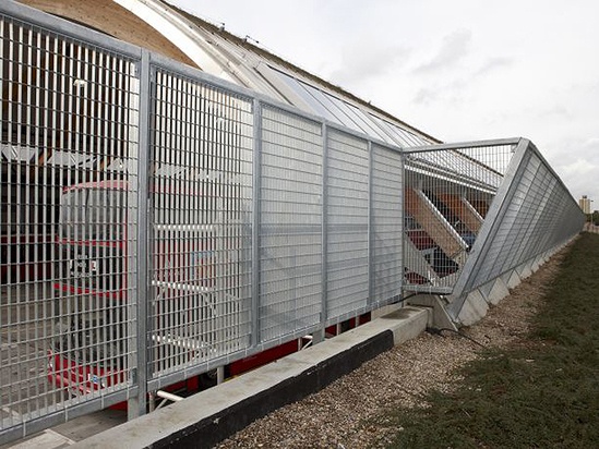 Type NP steel rigid mesh fencing | Elefant Gratings | ESI External Works
