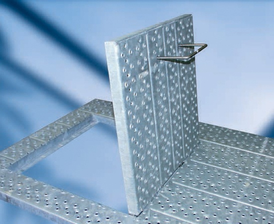 Type LHD® perforated mild steel fire protection gratings | Elefant ...