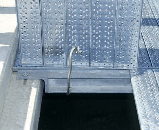 Type LHD® perforated mild steel fire protection gratings | Elefant ...