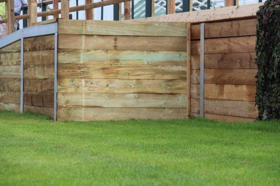 Machine-rounded timber for Goodwood viewing platforms | M&M Timber ...