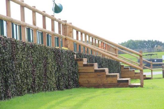 Machine-rounded timber for Goodwood viewing platforms | M&M Timber ...