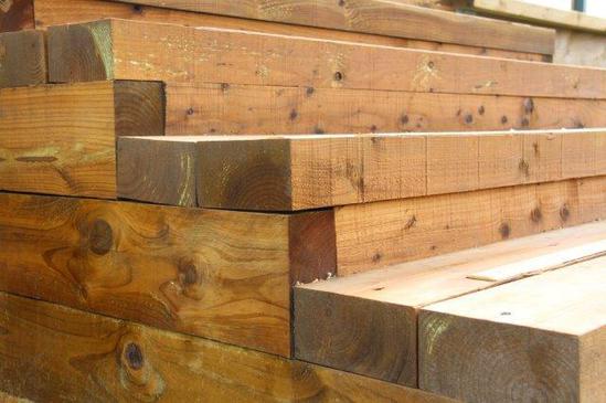 Machine-rounded timber for Goodwood viewing platforms | M&M Timber ...