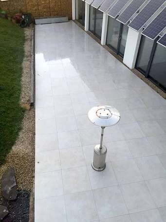 Portland White Porcelain Tiles | Westminster Stone | ESI External Works