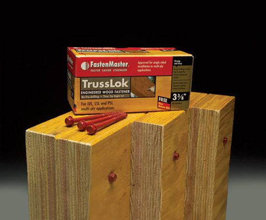 FastenMaster® TrussLOK wood fasteners | OSC Sales | ESI Building Design