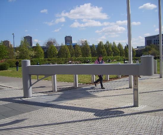 Cityscape hinged stainless steel security gate | ATG Access | ESI ...