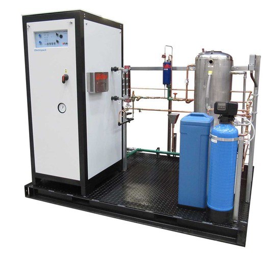Skid-mounted packaged steam boiler plant | Fulton | ESI Building Services