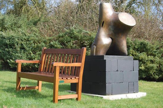 Poplar iroko bench | Branson Leisure | ESI External Works