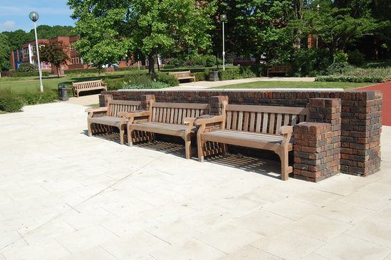 Bespoke external benches | Branson Leisure | ESI External Works