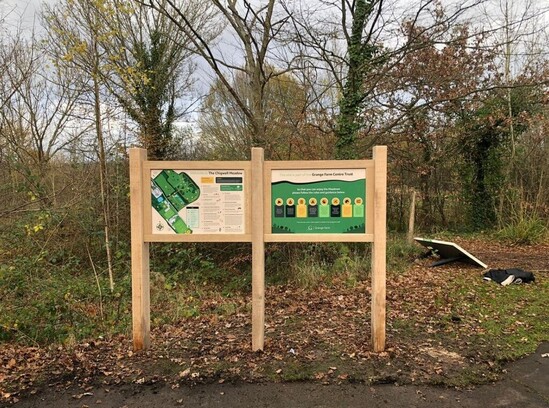 Bespoke oak noticeboards | Branson Leisure | ESI External Works