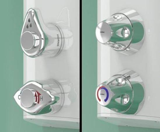 Surface-mounted shower panels | Horne Engineering | ESI Interior Design