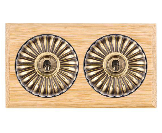Bloomsbury fluted dome light switches | Hamilton Litestat | ESI ...