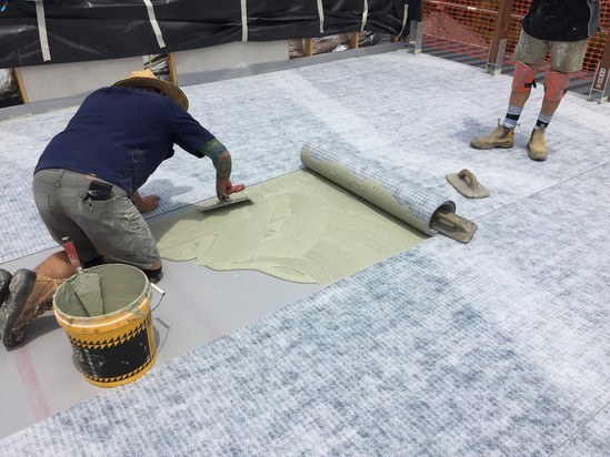 DampSafe 603 Tile D-Mat, 3mm decoupling mat for tiling | Newton ...