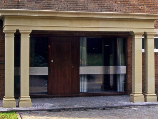 M7 Square Tuscan Column - cast stone | Haddonstone | ESI External Works