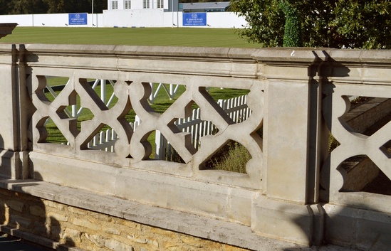 Haddonstone cast stone parapet screening | Haddonstone | ESI Building ...