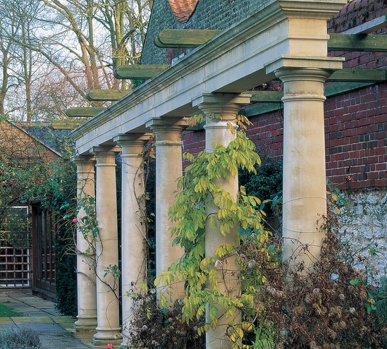 Cast stone pergolas | Haddonstone | ESI External Works