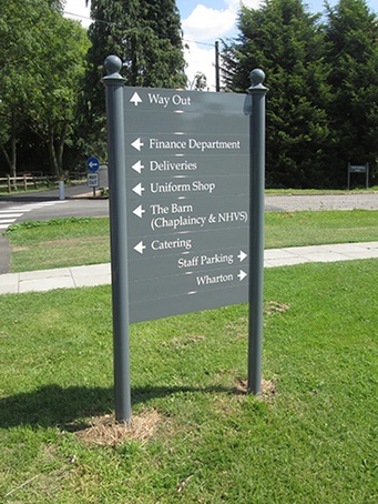 Unified branded signage to suit historic school grounds | Fitzpatrick ...