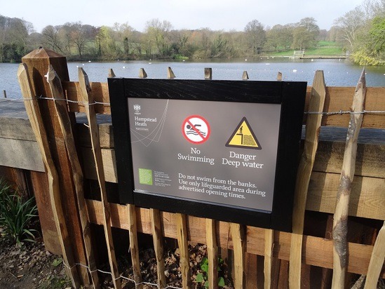 Information panels and warning signs for swimming ponds | Fitzpatrick ...