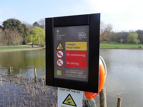 Information panels and warning signs for swimming ponds | Fitzpatrick ...