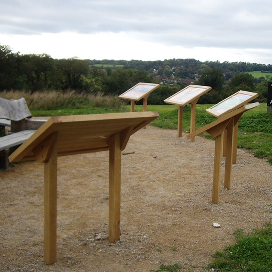 Musketeer™ wooden lectern interpretation displays | Fitzpatrick Woolmer ...