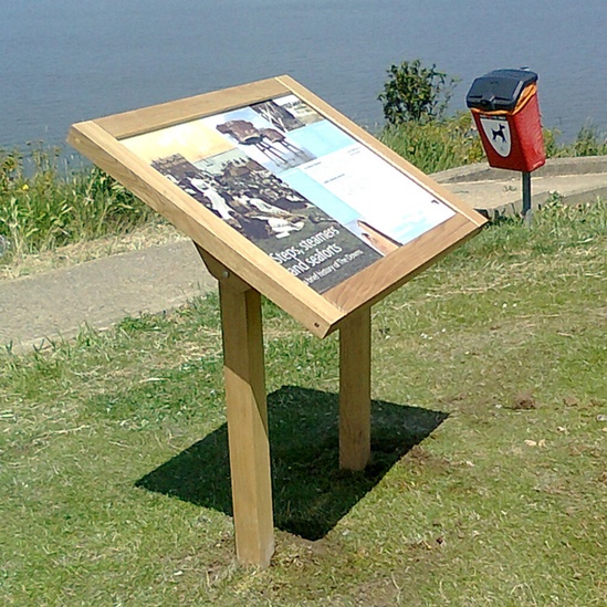 Musketeer™ wooden lectern interpretation displays | Fitzpatrick Woolmer ...