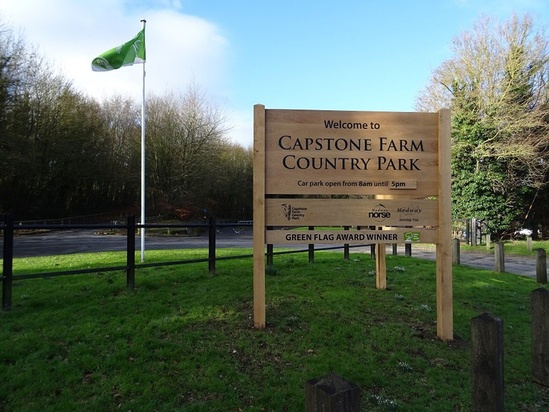 Timber entrance signs for parks with Green Flag status | Fitzpatrick ...