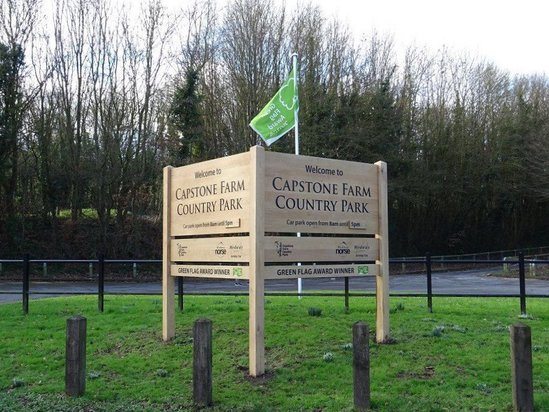 Timber entrance signs for parks with Green Flag status | Fitzpatrick ...