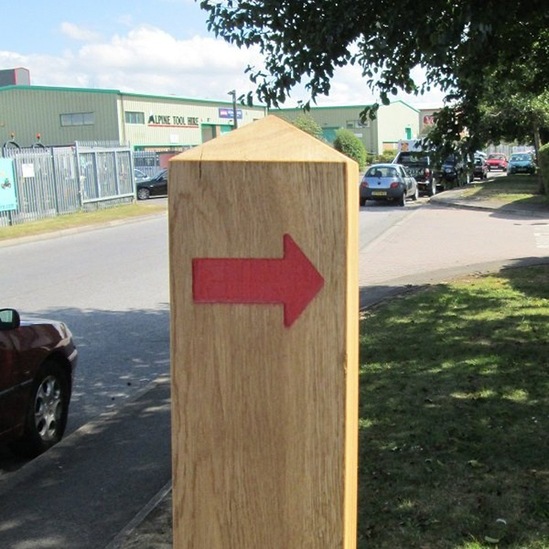 Waymarker posts for footpaths | Fitzpatrick Woolmer | ESI External Works