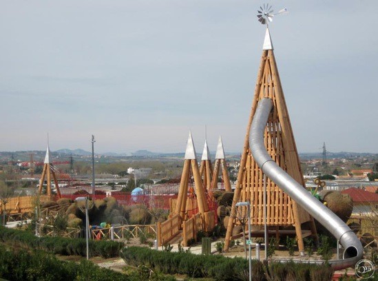 Richter Spielgeräte Big Pyramid Tower | Timberplay | ESI External Works