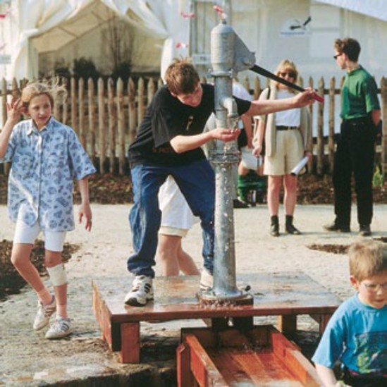 Playground Pump for water play | Timberplay | ESI External Works