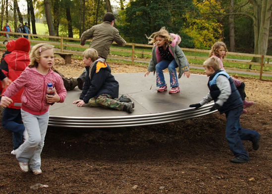 Giant Revolving Disc | Timberplay | ESI External Works