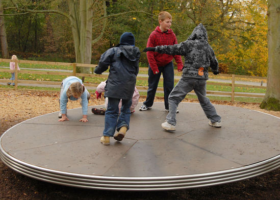 Giant Revolving Disc | Timberplay | ESI External Works