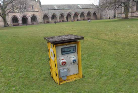 Retractable power units for University lawn areas | Pop Up Power ...