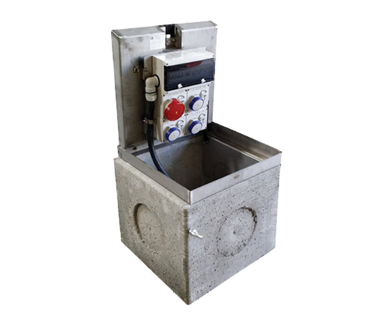 PUPS02 in-ground power unit | Pop Up Power Supplies | ESI External Works